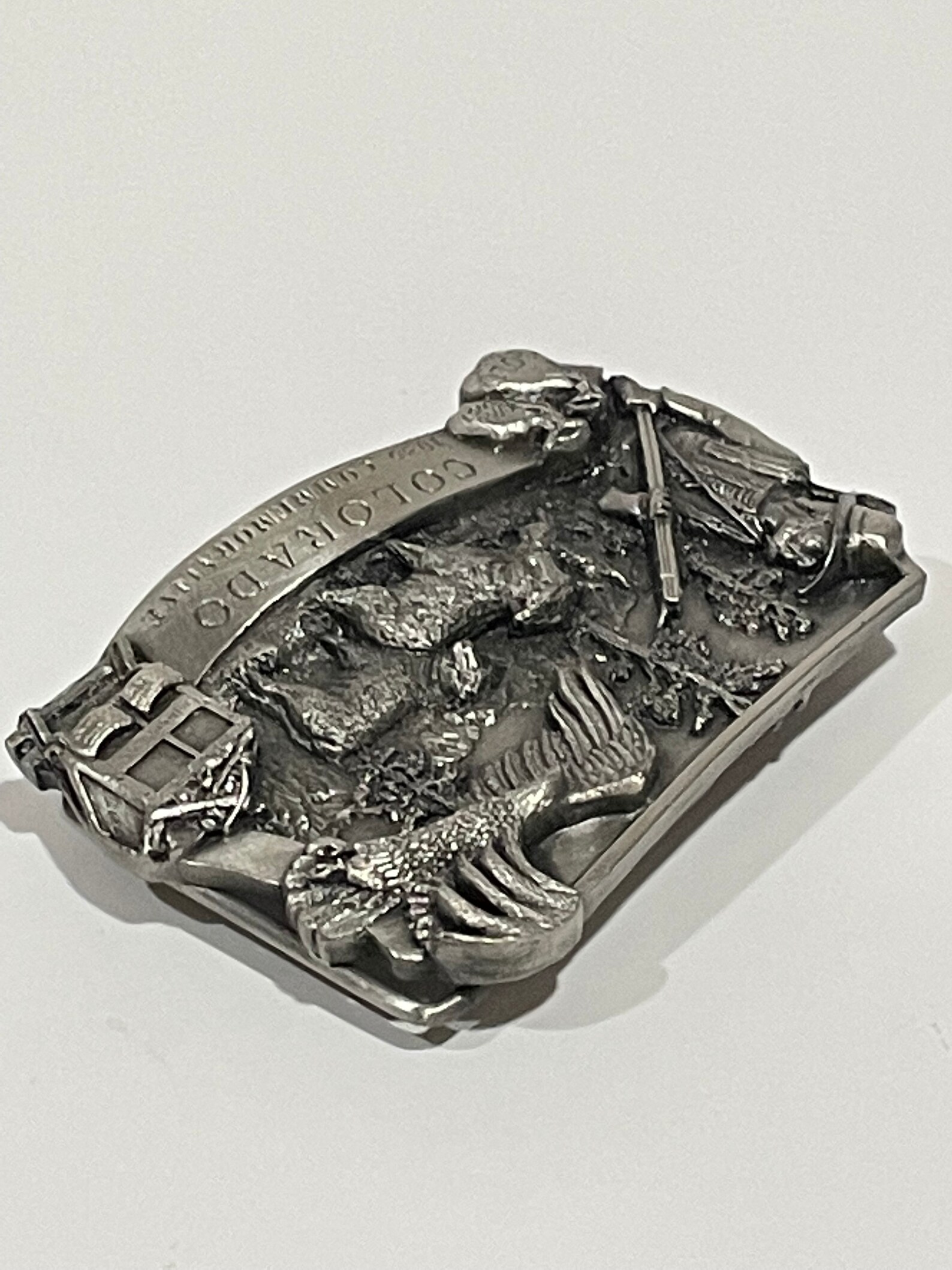 COLORADO Commemorative 1988 Belt Buckle 403/5000 Limited Edition Arroyo ...