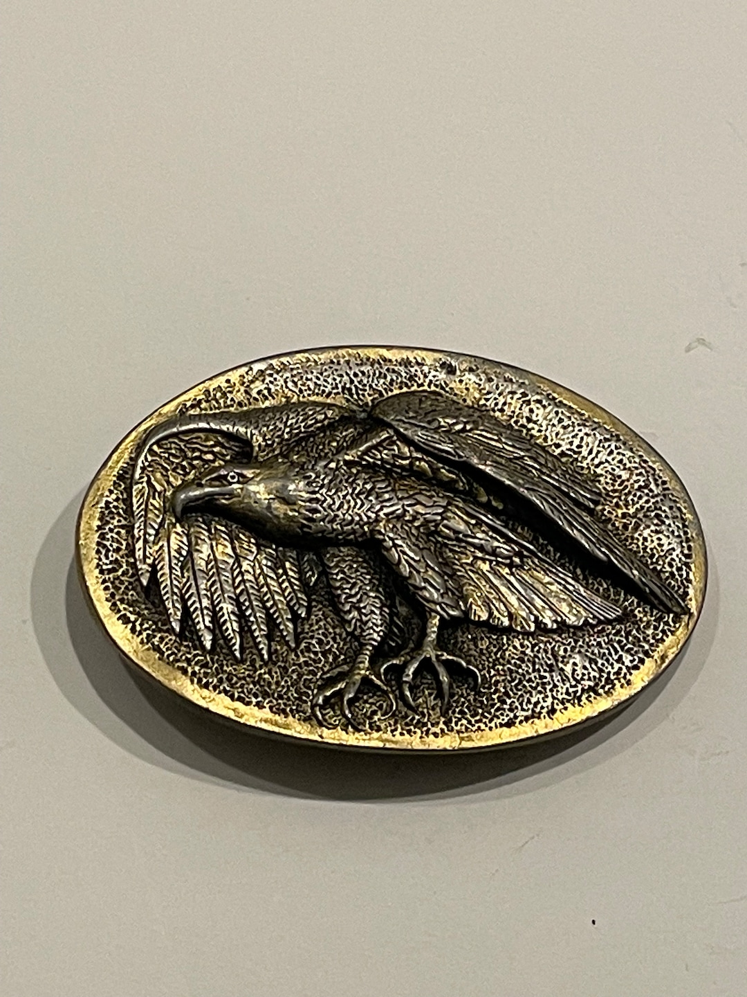Eagle Spec-cast Denver Metal Belt Buckle 1981 Vintage Unique Rare - Etsy
