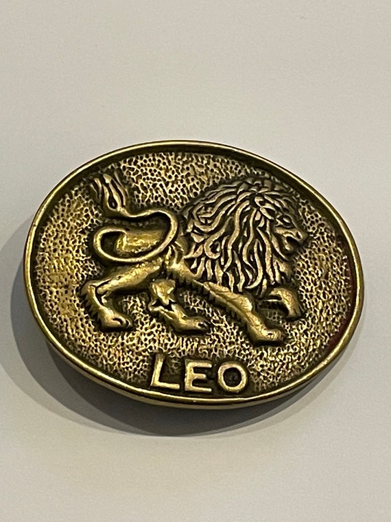 Leo Lion Horoscope Zodiac Star Sign Astrology Solid B… - Gem