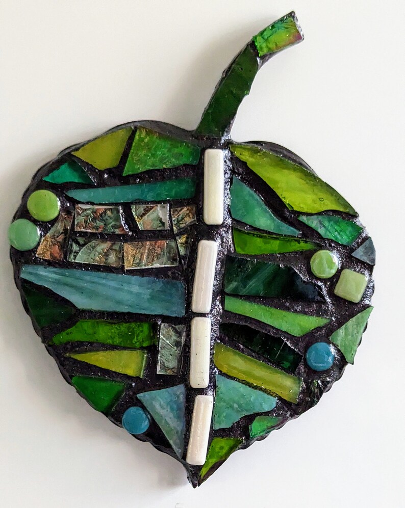 Stained Glass Handmade Magnets Mosaic Art Unique Gift Ceramic and Glass ...