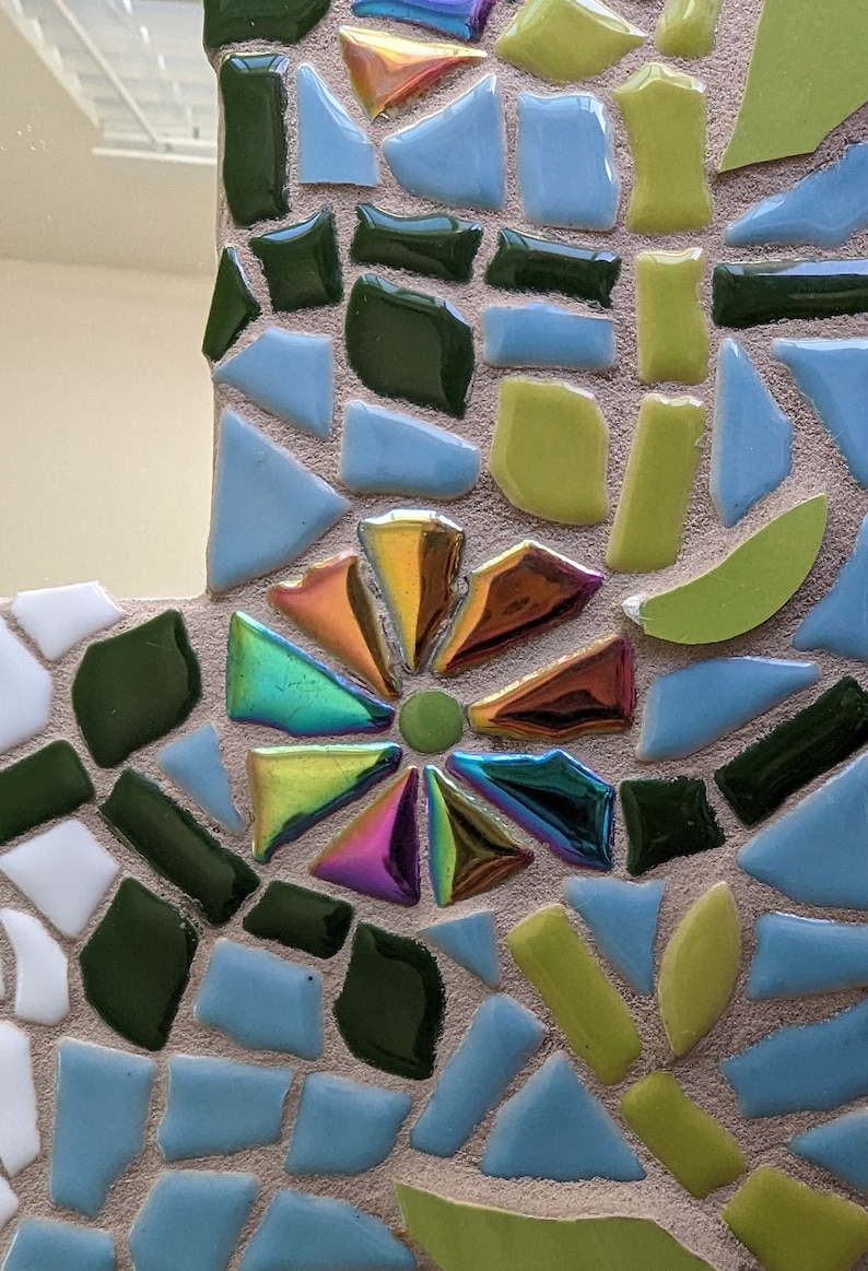 Unique Mosaic Mirror Wall Art Home Decor Handcrafted Decorative Mirror ...