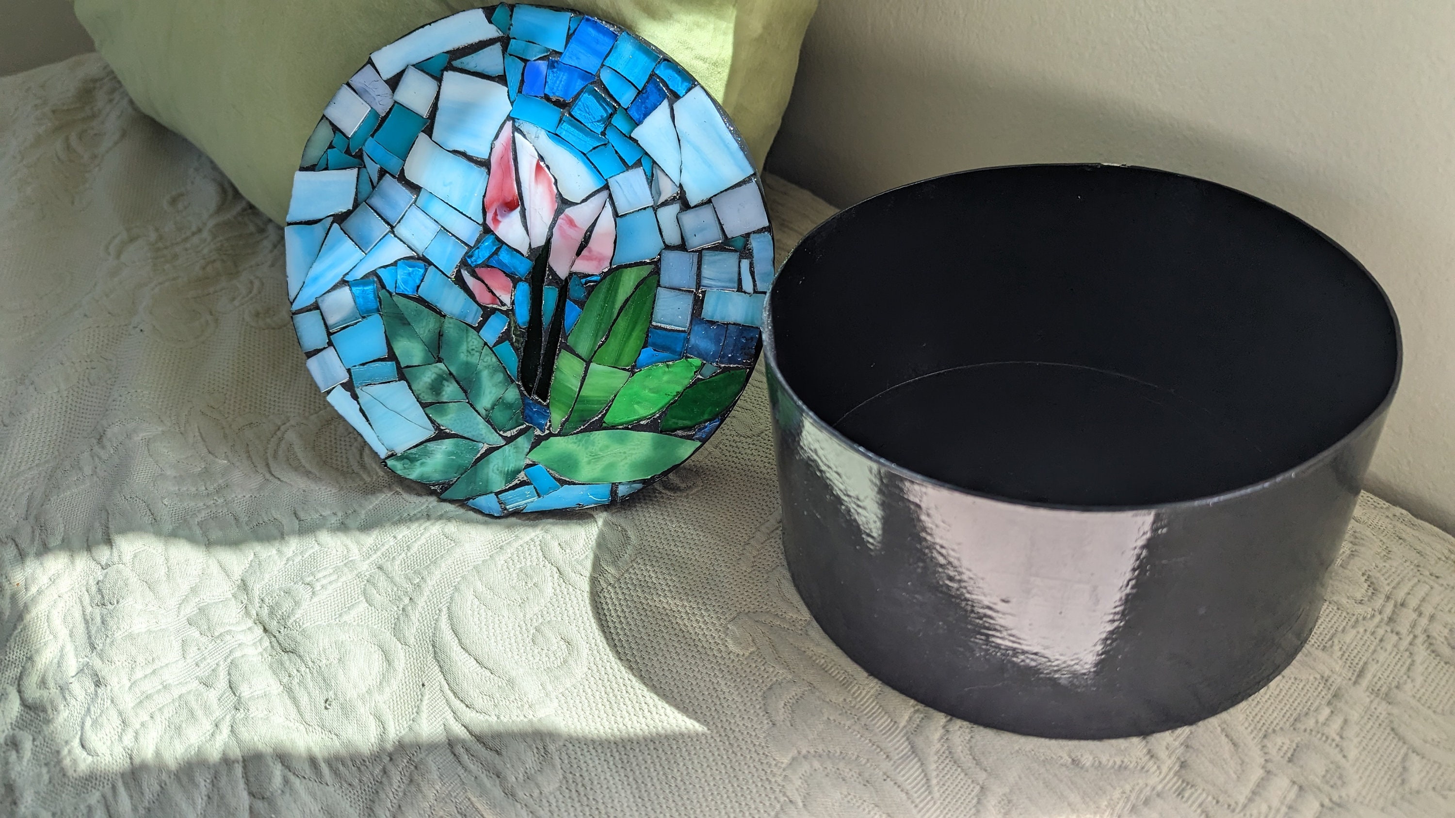 Stained Glass Mosaic Box - Etsy