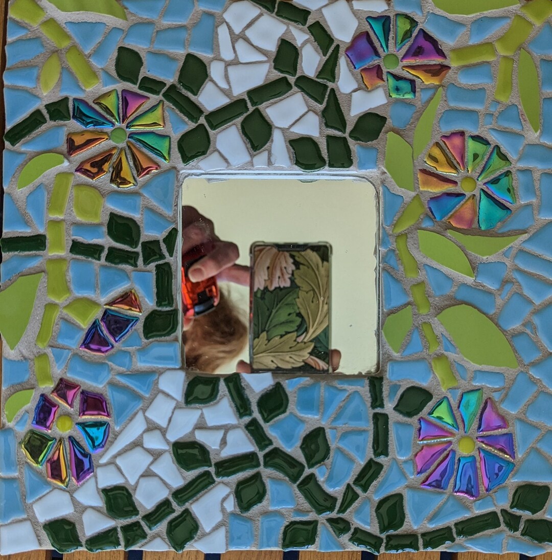 Unique Mosaic Mirror Wall Art Home Decor Handcrafted Decorative Mirror ...