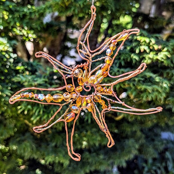Wire Suncatcher - Etsy