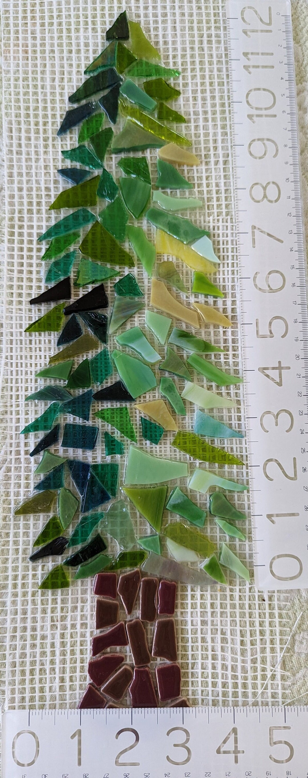 Unique Mosaic Tile Ready to Use Mosaic Tree Redwood Tree - Etsy