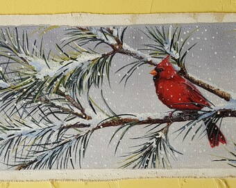 Painted cardinals | Etsy