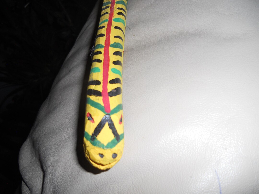 Ninja Turtle Snake, Folk Art Snake, Native American Snake, Whimsical ...