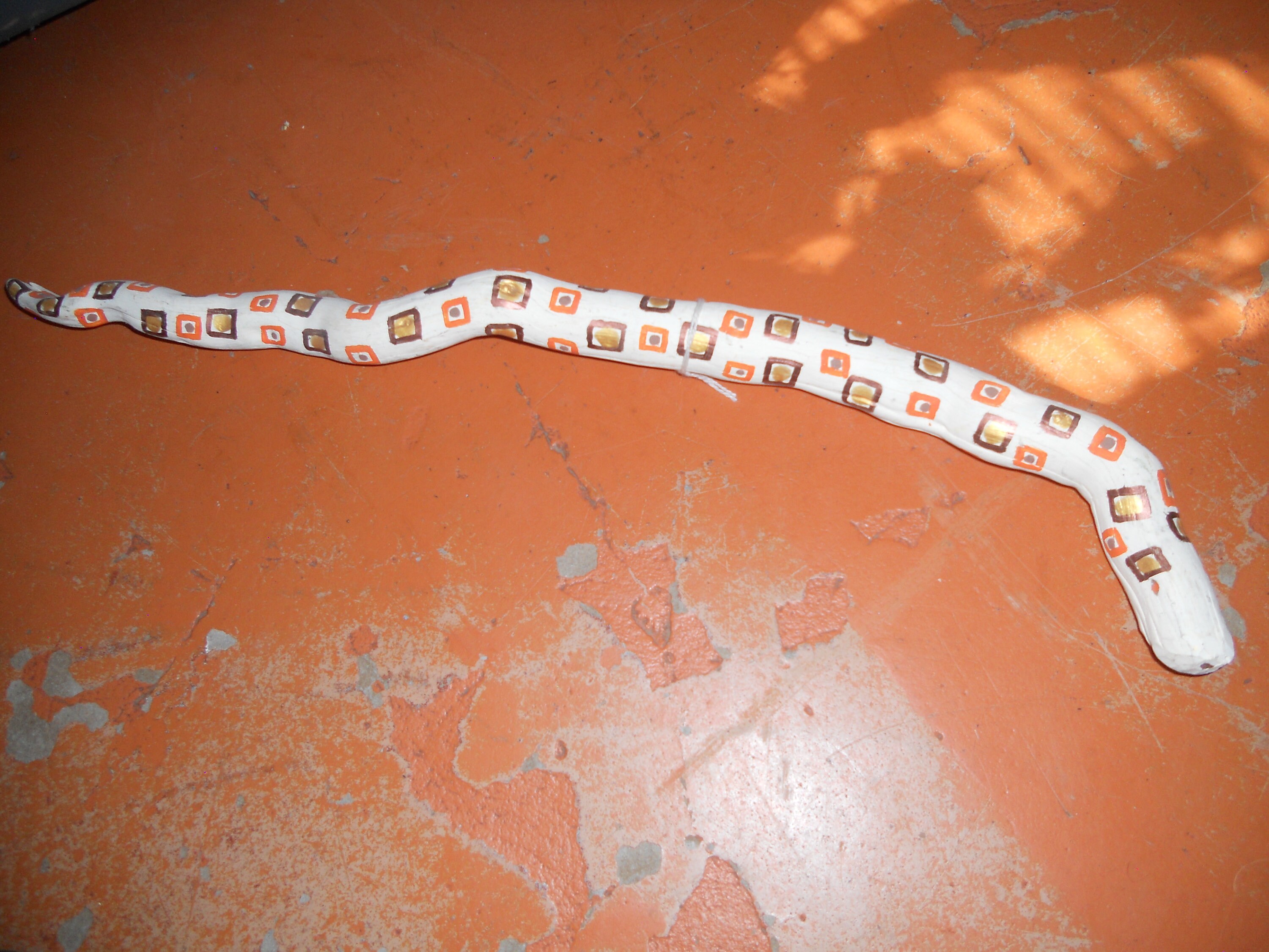 Folk Art Snake Mosaic Snake Whimsical Snake Decorative | Etsy