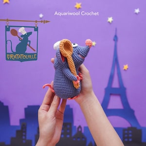 Ratatouille Crochet Pattern: Remi and Emile - Amigurumi Pattern by ...
