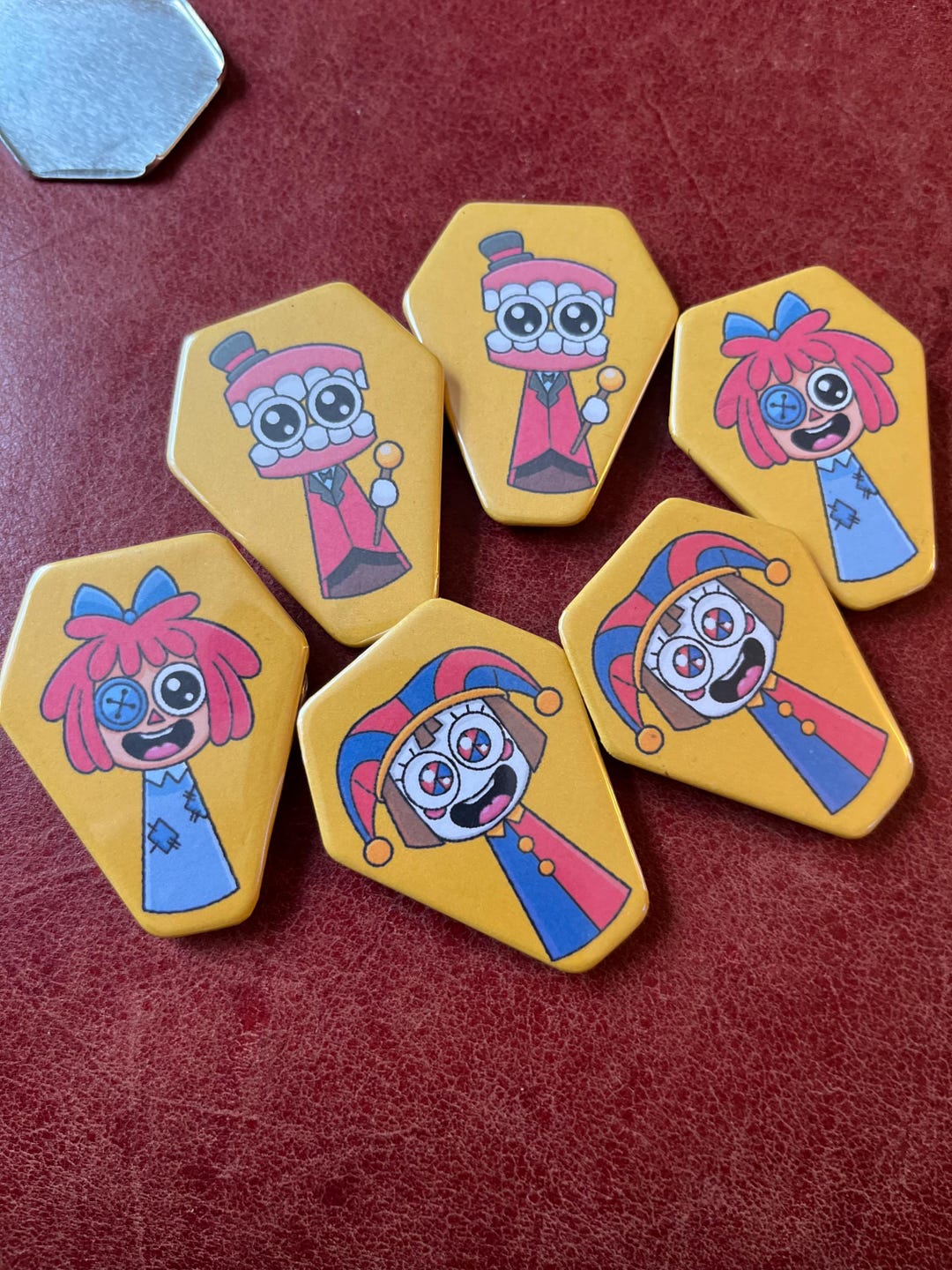 Circus Rag Doll Jester Clown and Master Badges Best Friend Character ...