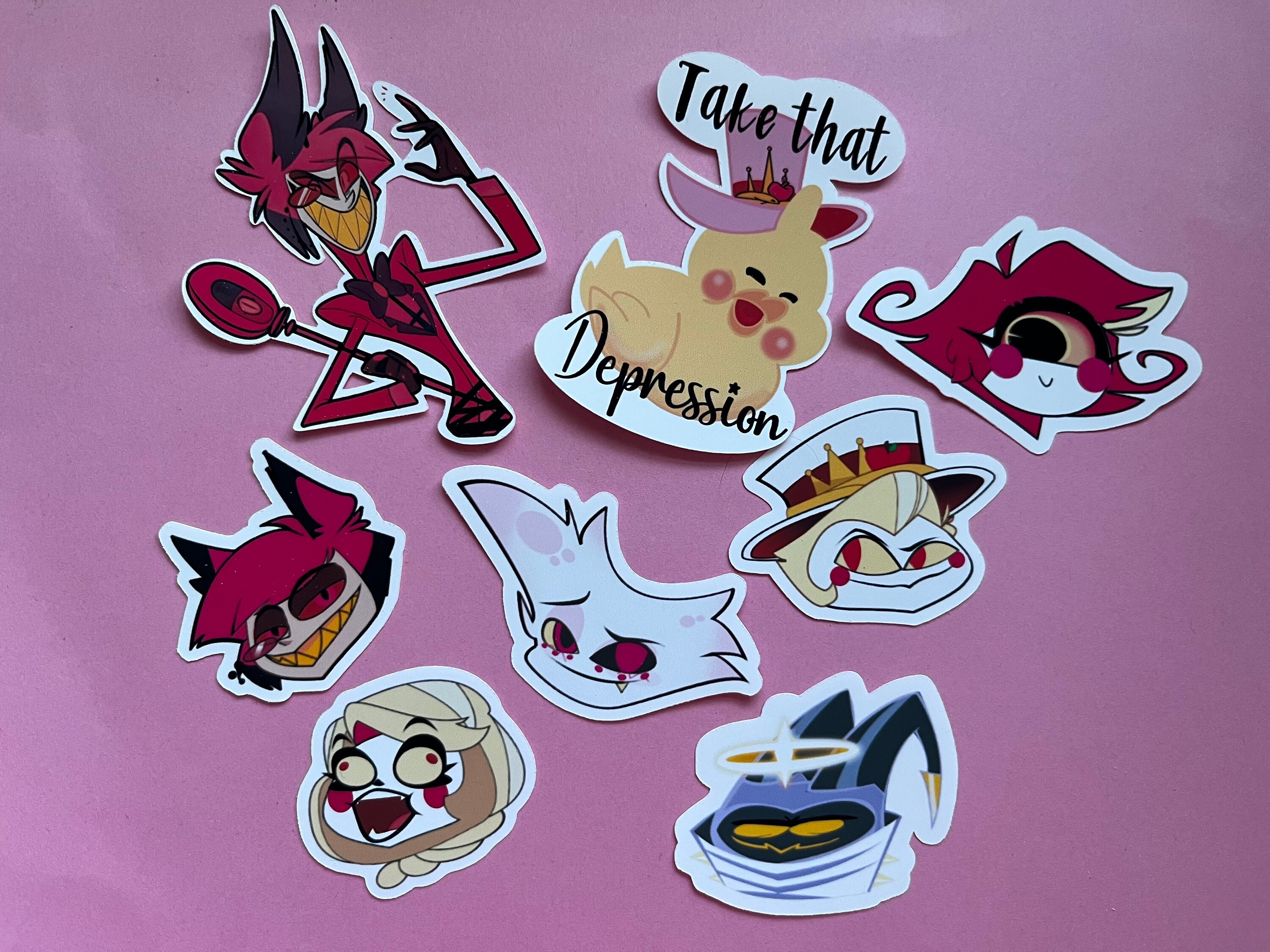 Set of Hazbin Hotel Stickers - Etsy