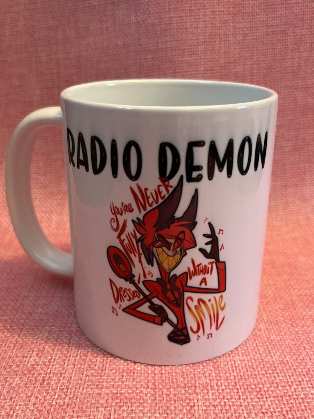 Hazbin Hotel Alastor Demon Radio Ceramic Cup 11oz Mug - Etsy
