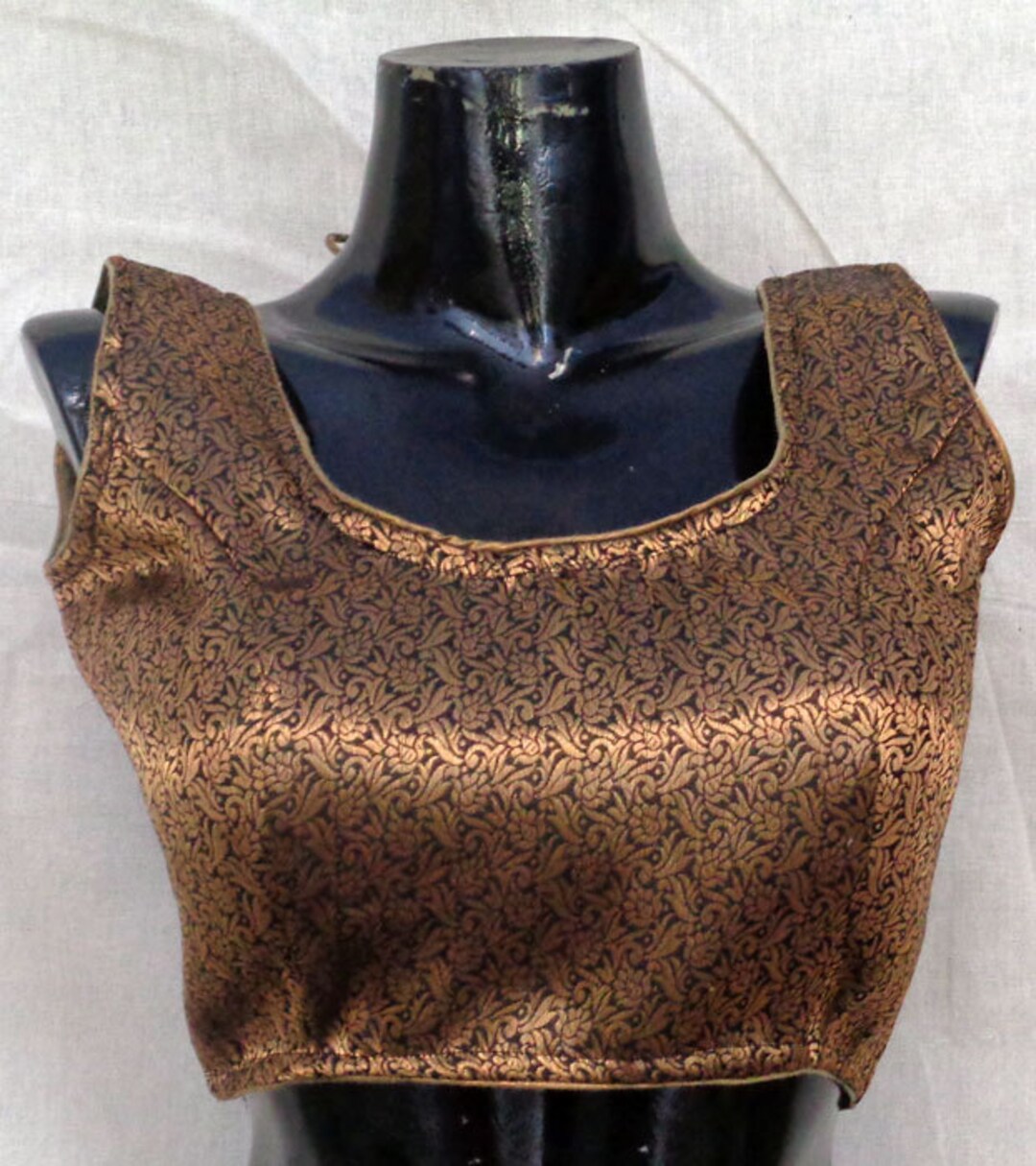Golden Wedding Designer Blouse-saree Blouse sari Blouse Saree Top Sari ...