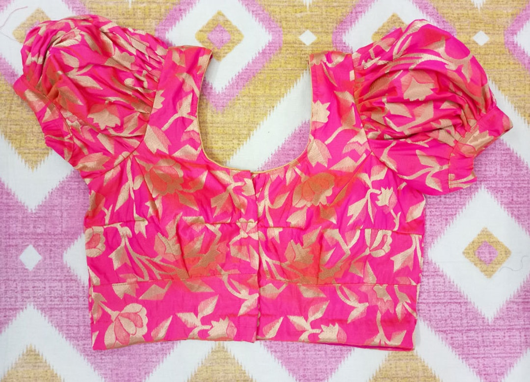 Designer Saree Blouse in Fine Pink Color - Designer Blouse - Saree ...