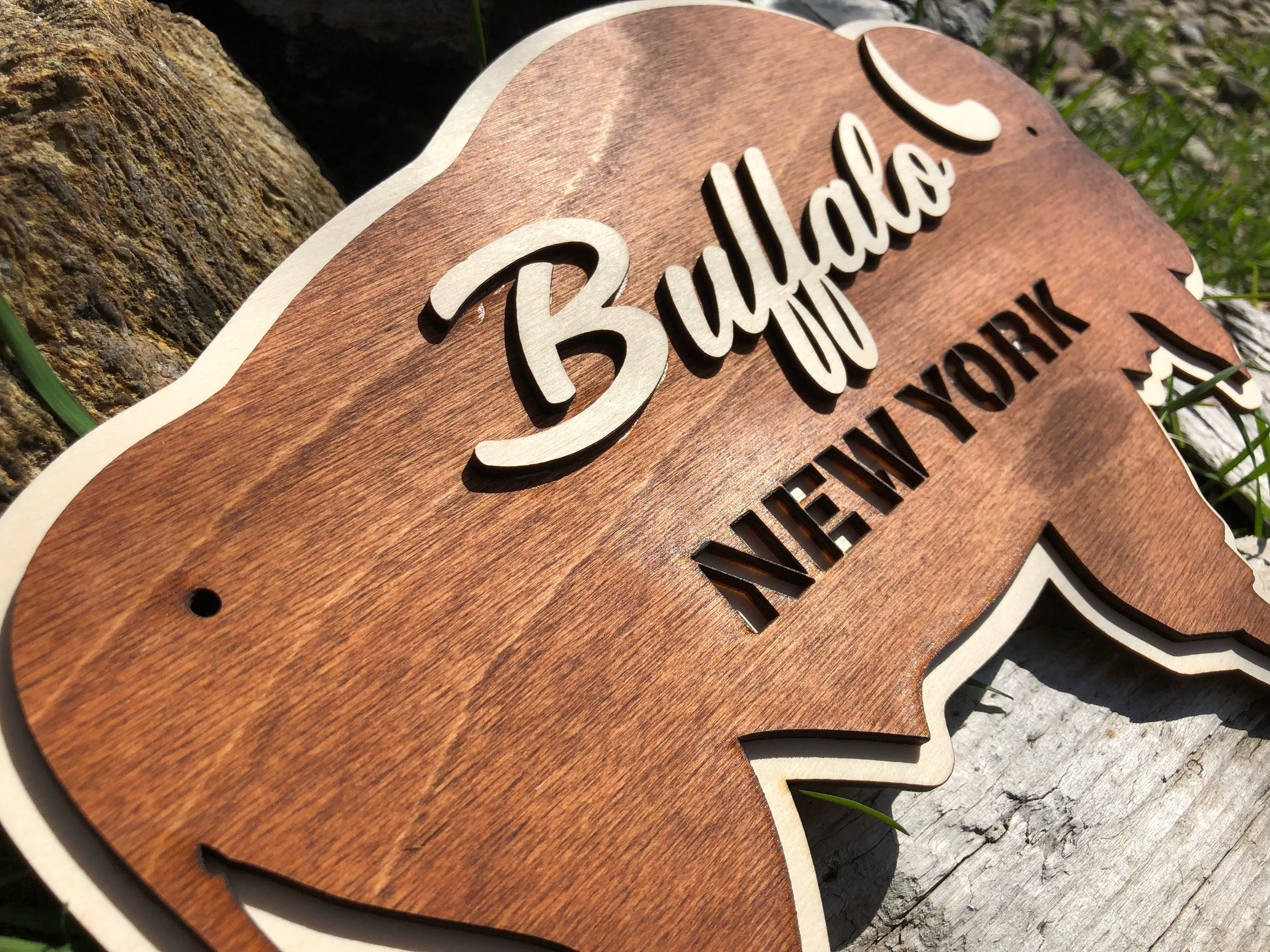 Buffalo New York Wood Plaque Sign - Etsy