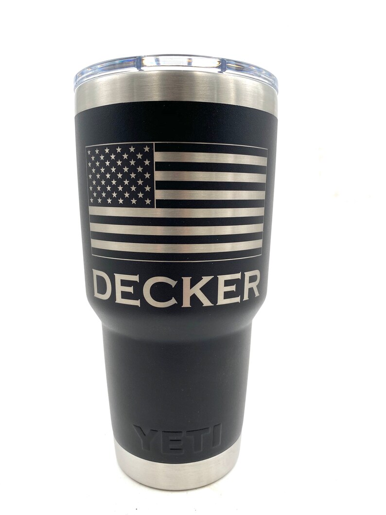 YETI American Flag USA Tumbler - Etsy