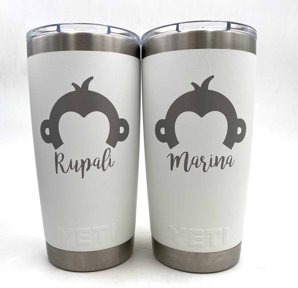 Yeti 20oz Rambler Tumbler Your Logo Or Design Custom Engraved Etsy