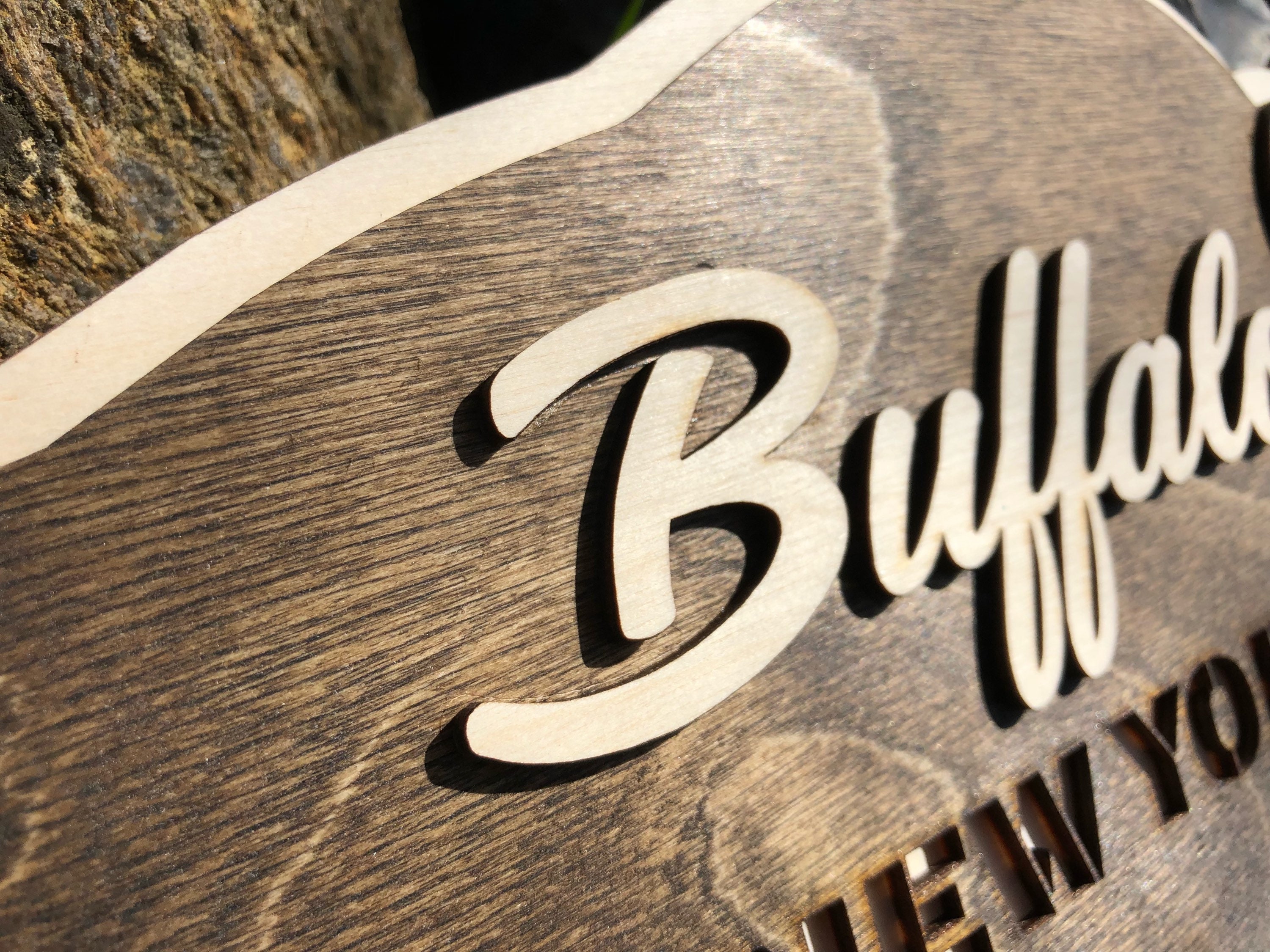Buffalo New York Wood Plaque Sign - Etsy