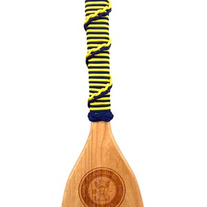 Custom Engraved Cherry Wood Military Paddle Award: Navy, Coast Guard ...