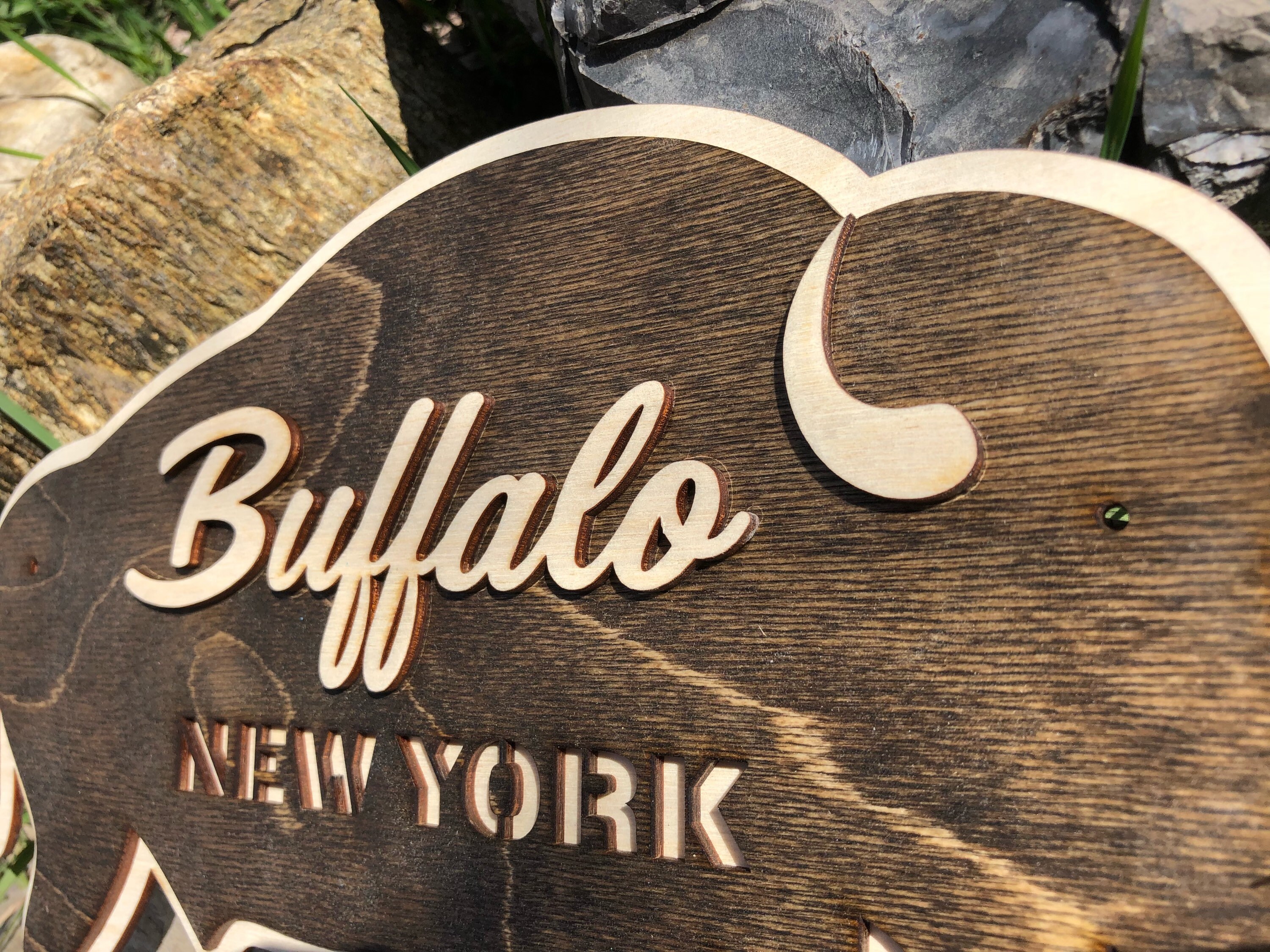 Buffalo New York Wood Plaque Sign - Etsy