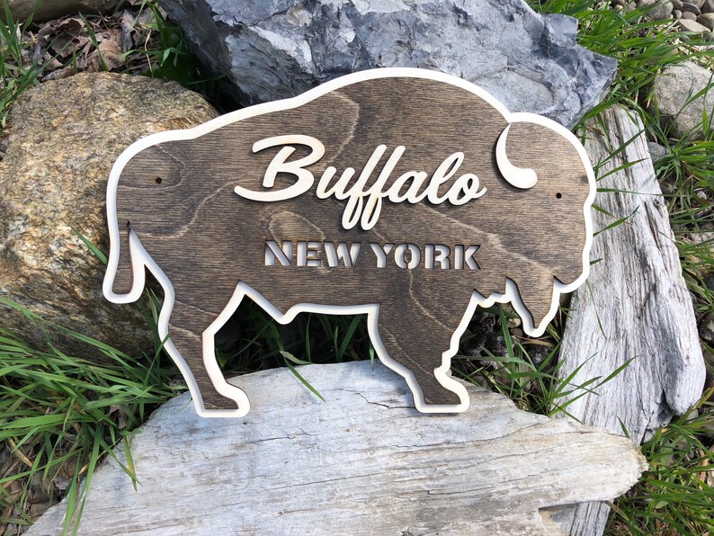 Buffalo New York Wood Plaque Sign - Etsy
