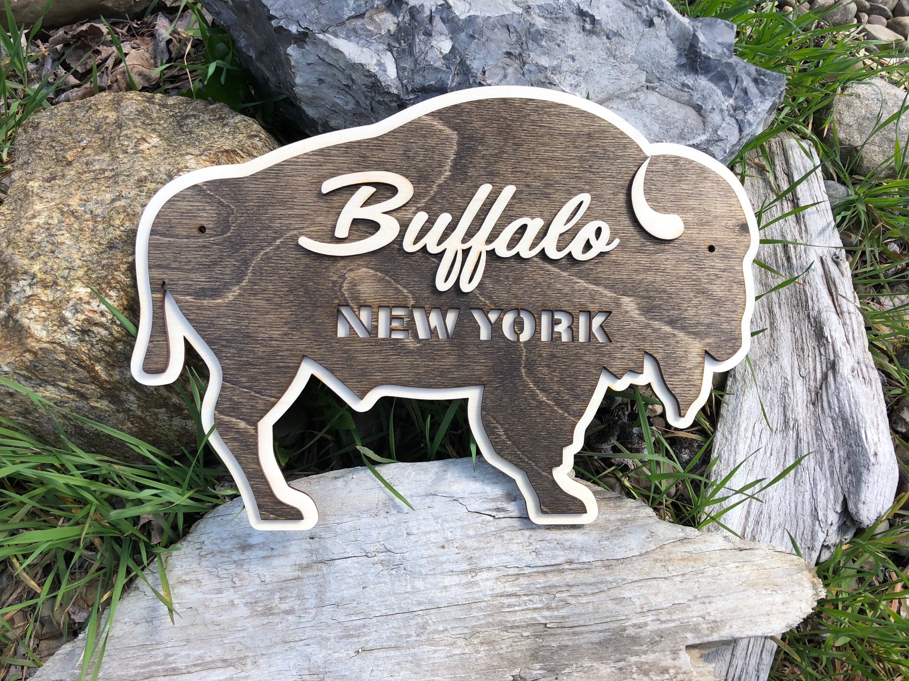 Buffalo New York Wood Plaque Sign - Etsy