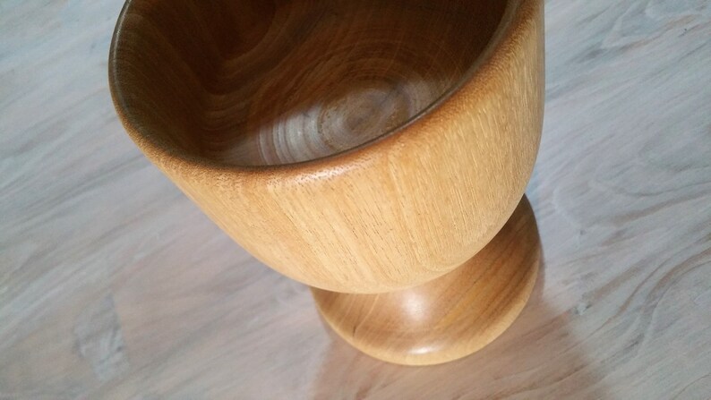 Hand-crafted Wooden Chalice Beech Bowl Italian Handicraft Gift - Etsy