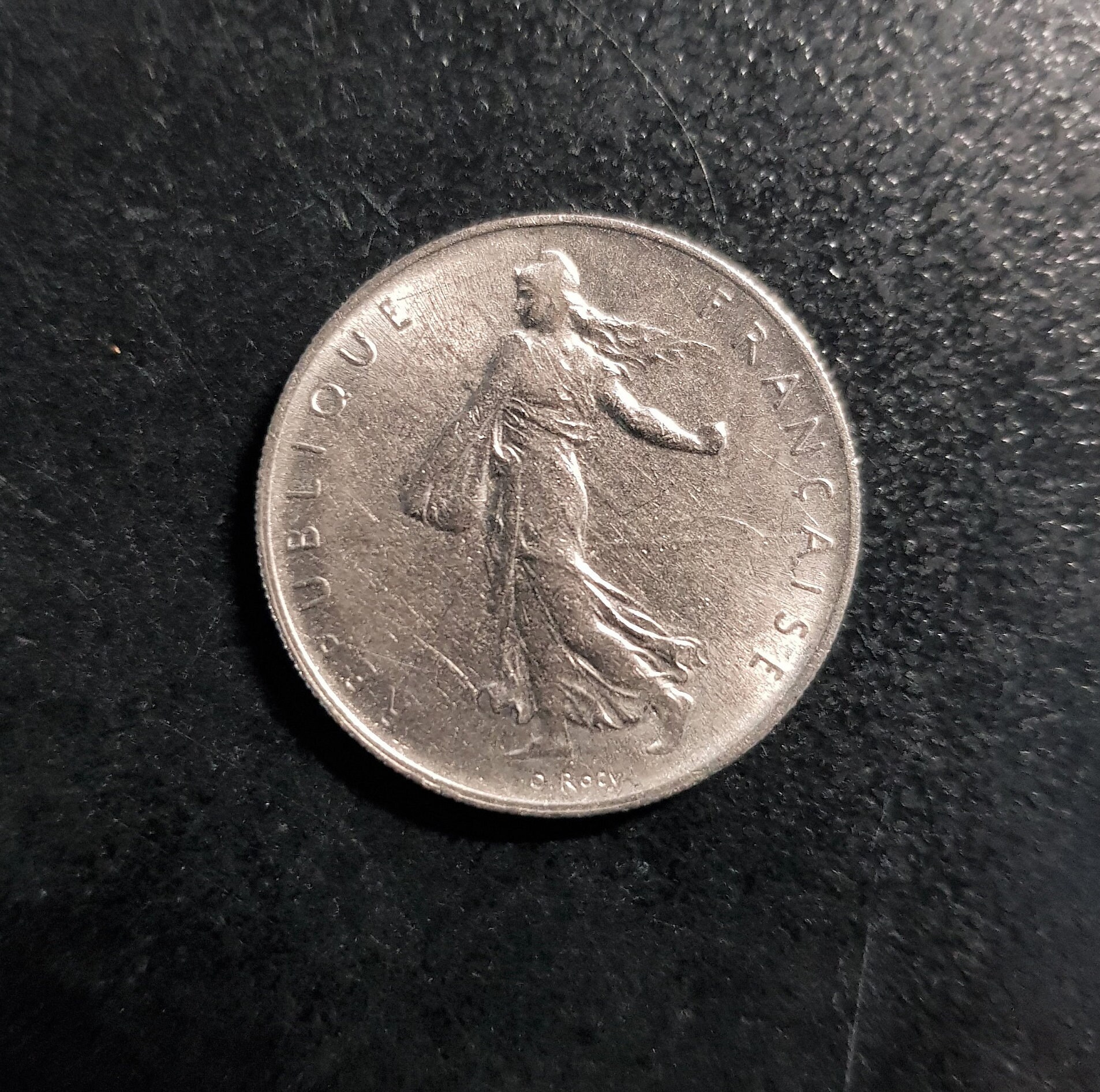 Ancient French Coin, One Franc Year 1962, French Republic. - Etsy