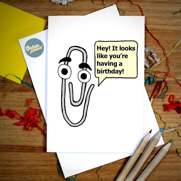 Microsoft Clippy - Etsy