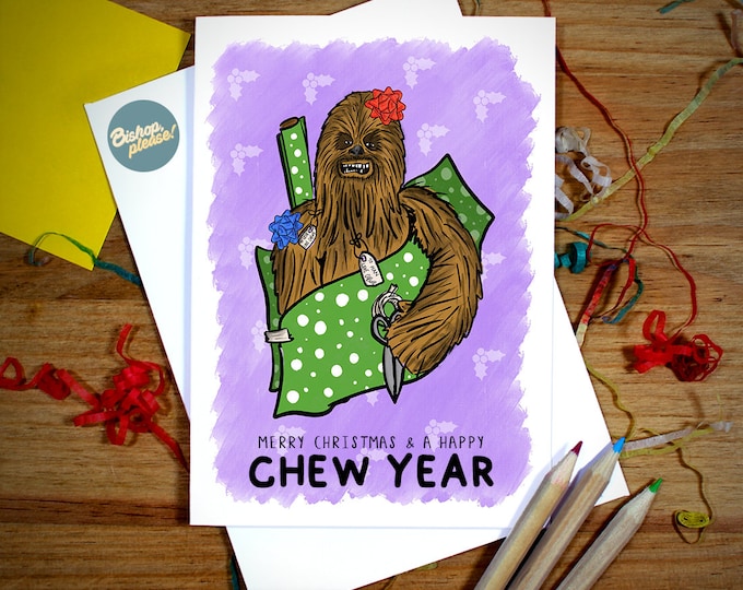Han Solo Star Wars Christmas Card - Etsy