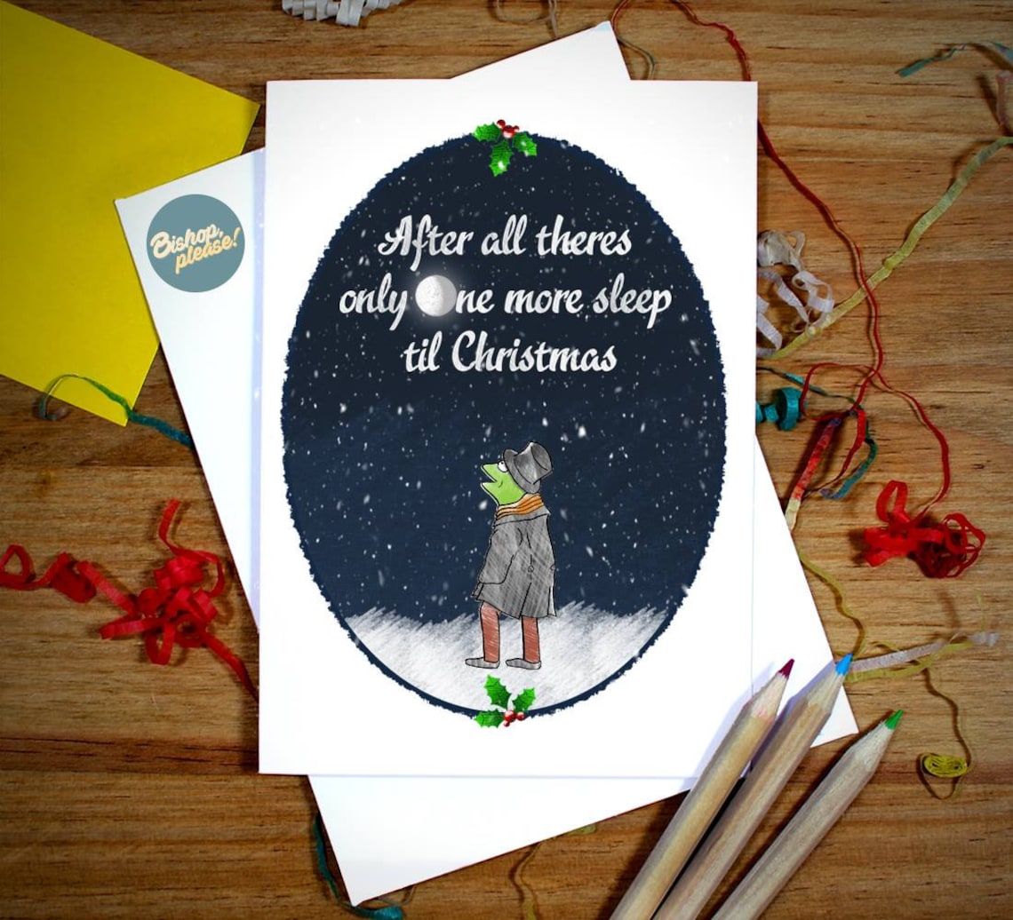 Muppets Christmas Carol Xmas Card Disney Christmas Cards - Etsy UK