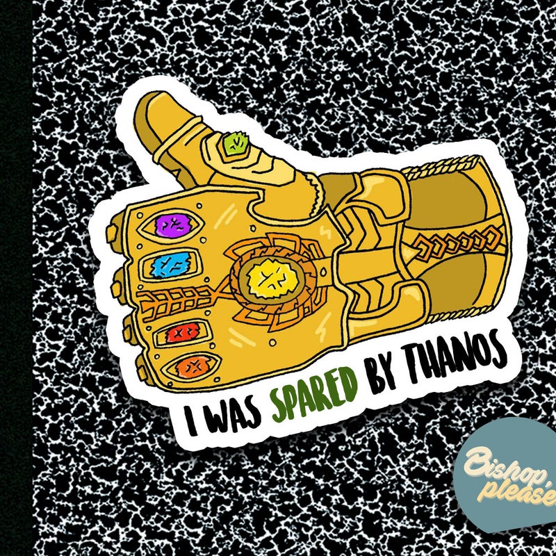 Thanos Stickers - Etsy