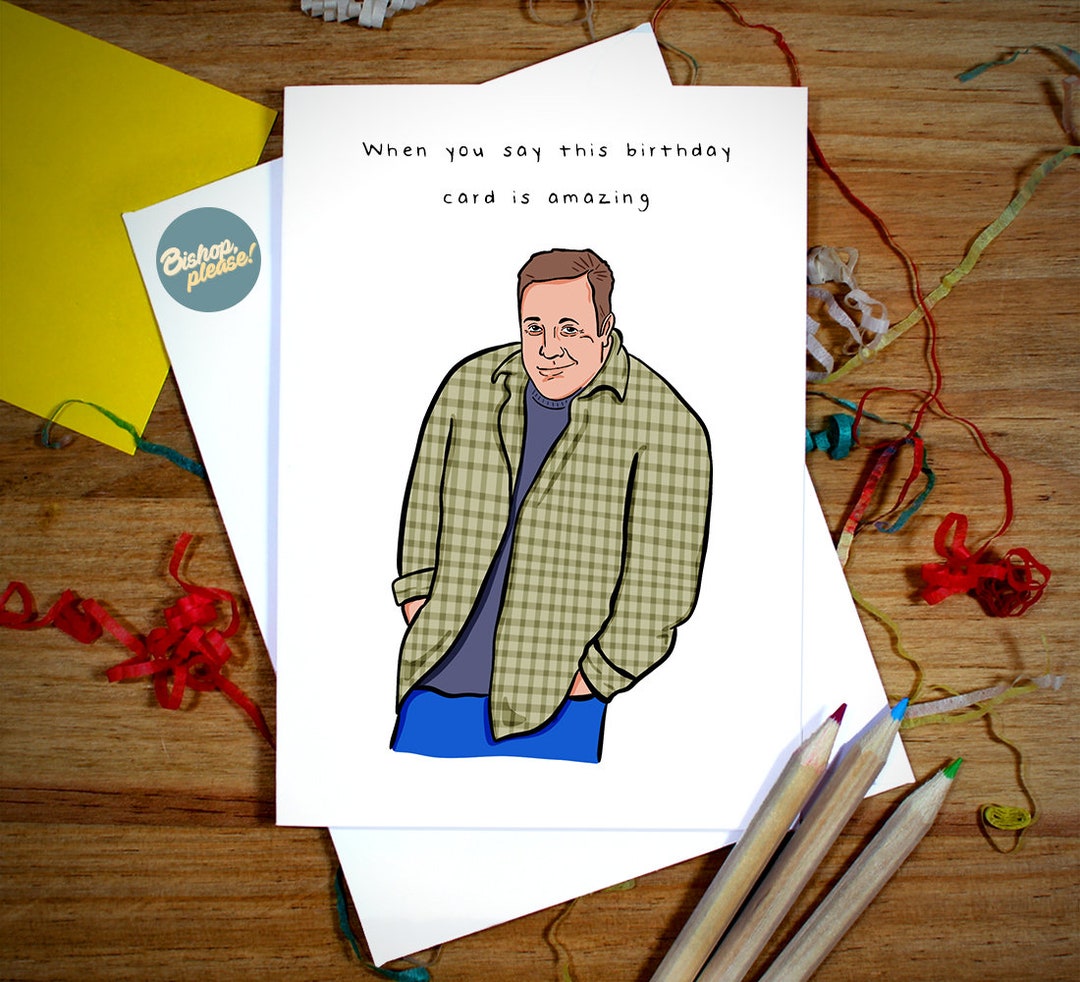 Kevin James Meme Birthday Card Smirking Headshot, Kevin James, Internet ...