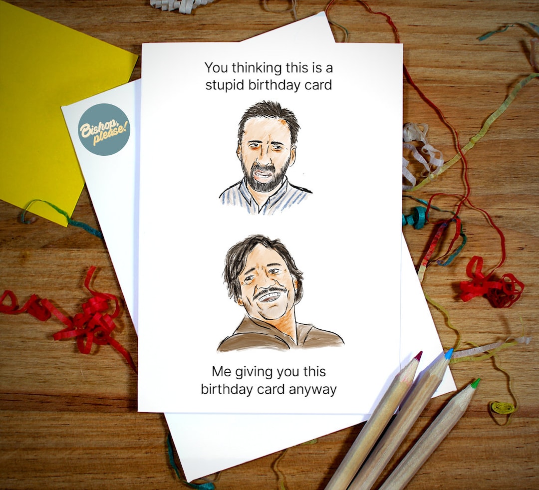 Pedro Pascal and Nicholas Cage - Birthday Card, the Unbearable Weight ...