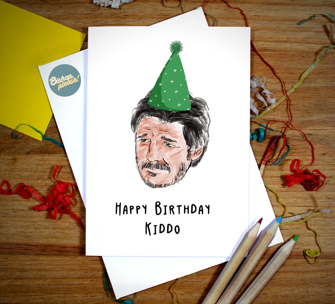 The Last of Us Birthday Card - Joel, Ellie, QZ, FEDRA, Fireflies, Pedro ...