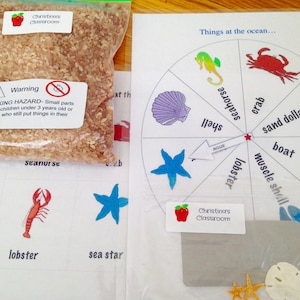 Sensory Bin- Ocean - Etsy