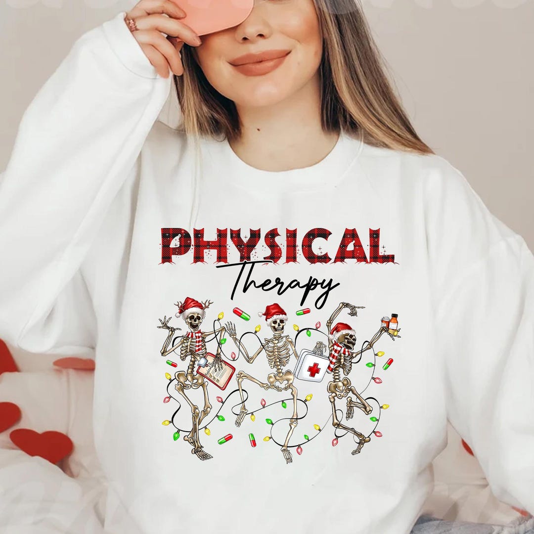 Physical Therapy Christmas Png, Physical Therapist Holiday Digital File ...