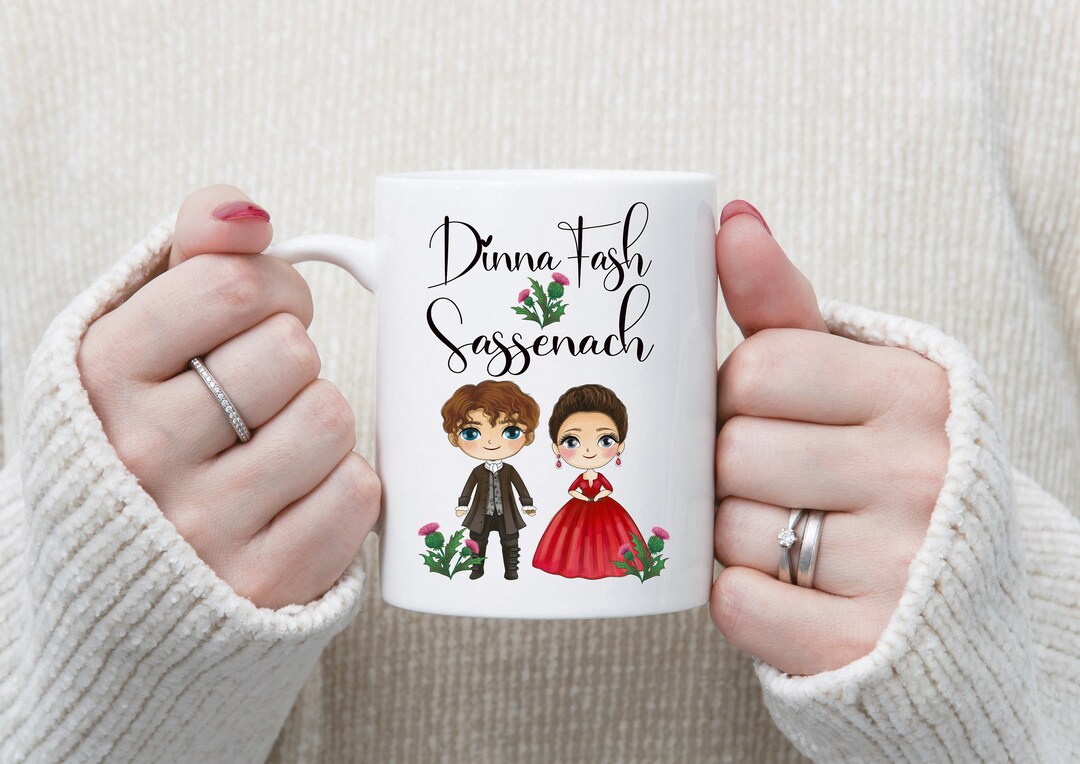 Sassenach Mug, James Fraser Outlander Mug, Scottish Mug, Highlander ...