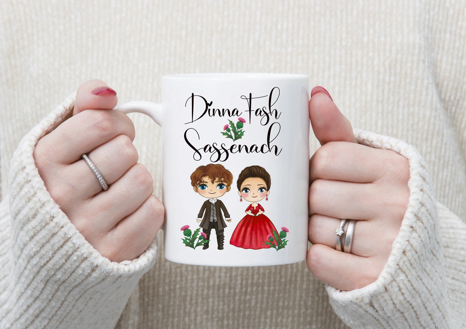 Sassenach Mug James Fraser Outlander Mug Scottish Mug - Etsy