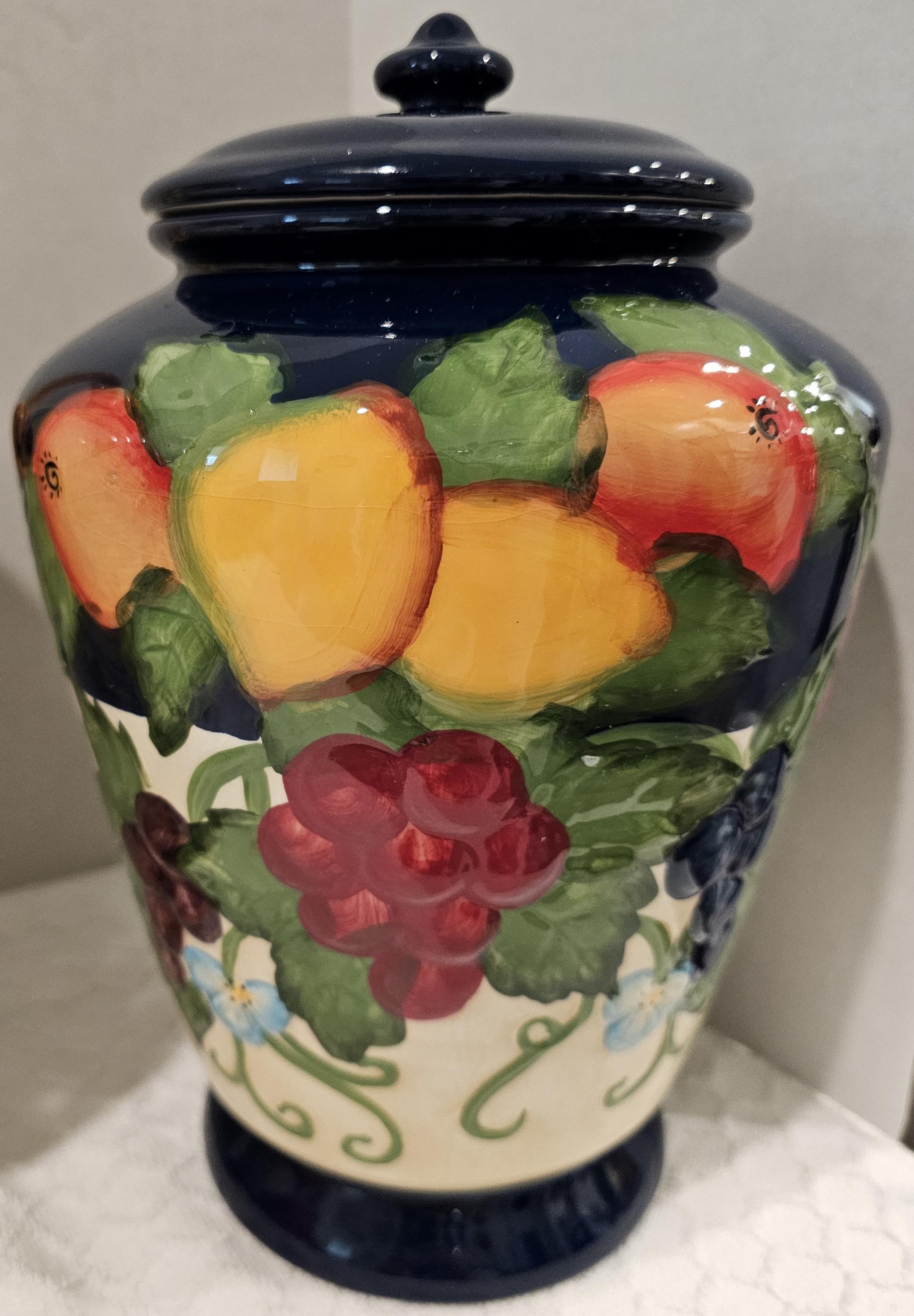 Vintage Italian Handpainted Canisters- Containers-storage - Your Choice ...