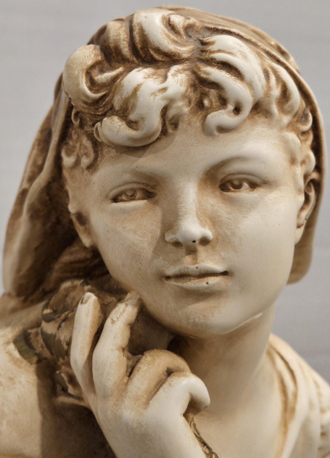 Vintage Gorgeous Marwal Statue of Young Woman Called Song of the Lark ...