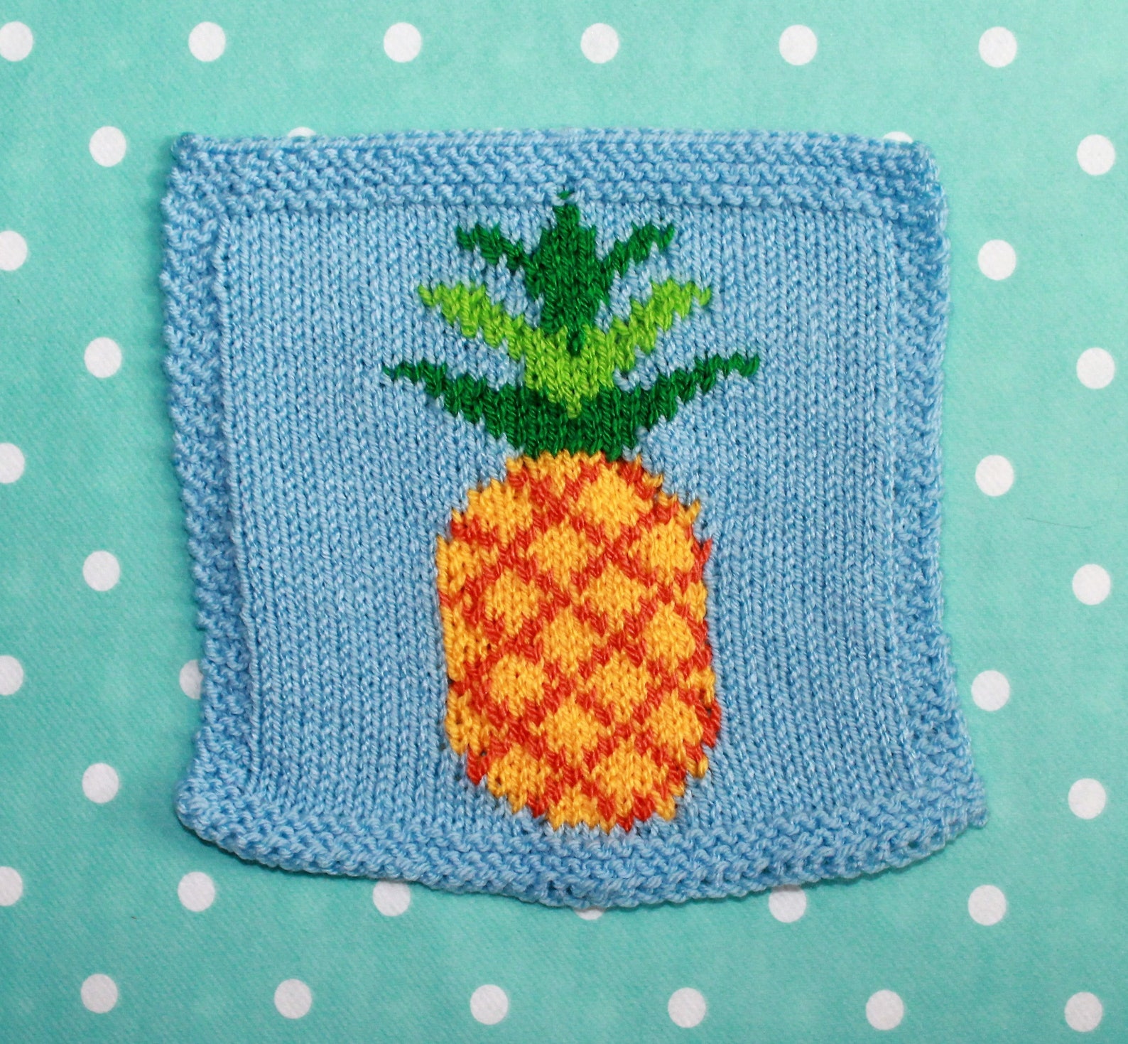 Knitting Pattern PDF Download Fruity Intarsia Charts - Etsy