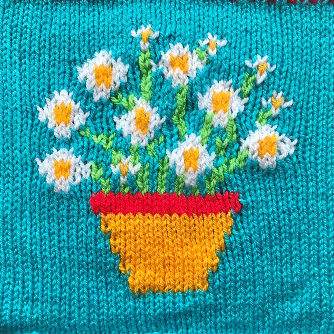Knitting Pattern PDF Download - Plant Pot Cosies - Etsy