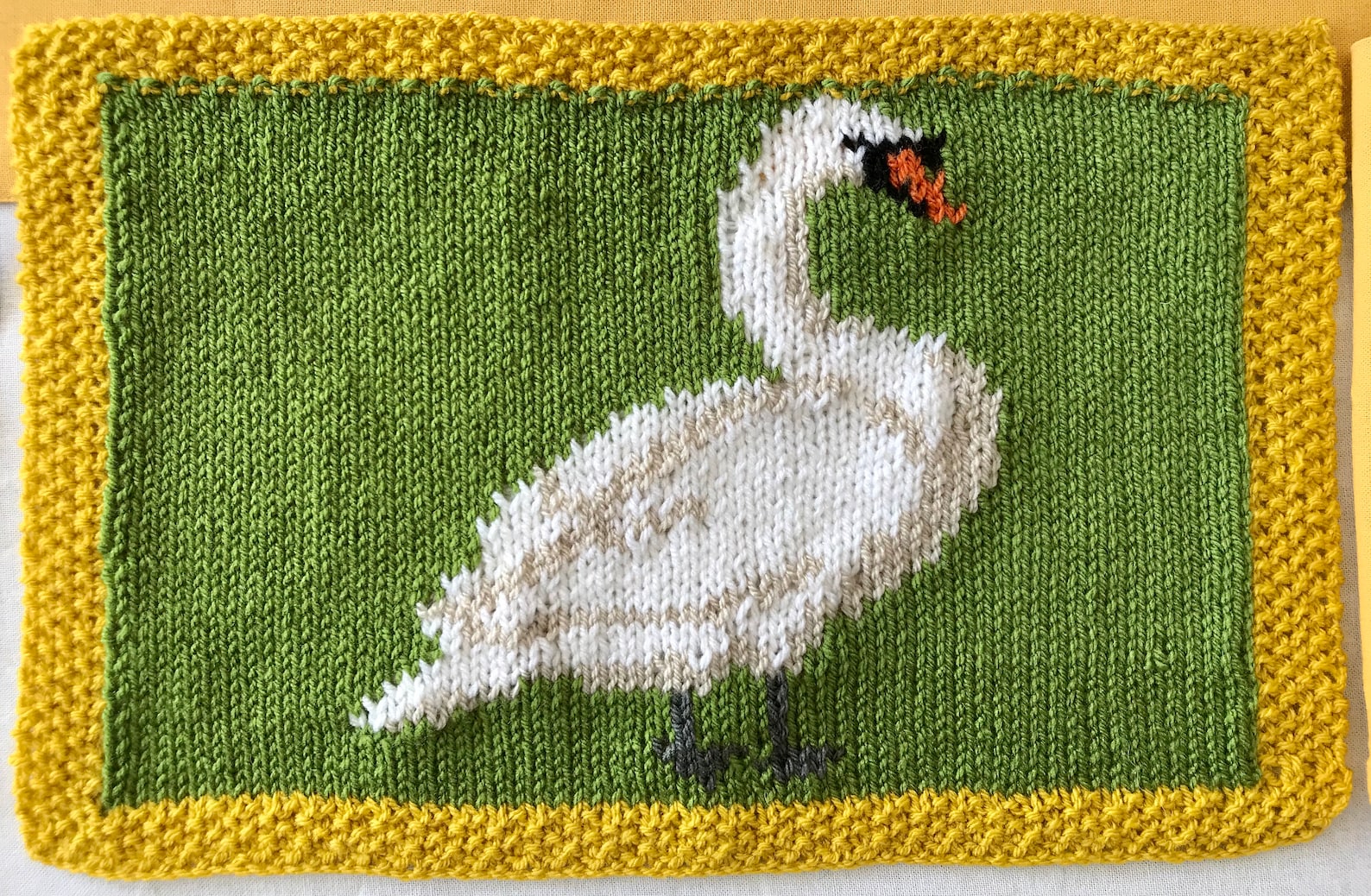 Knitting Pattern PDF Download - River Birds Table Placemats - Etsy