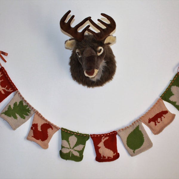 Squirrel Intarsia - Etsy