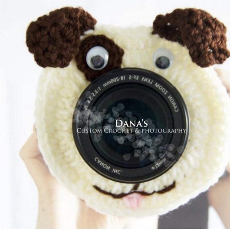Crochet Camera Buddy - Etsy UK