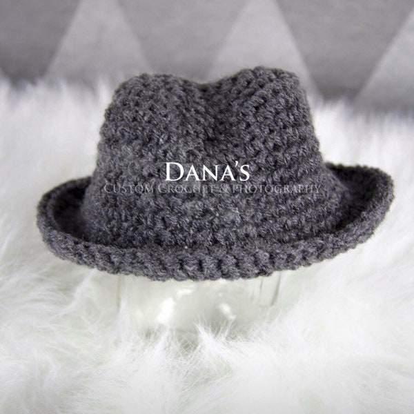 Crochet Fedora - Etsy