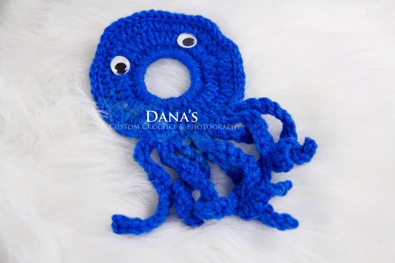 Octopus Camera Lens Buddy - Crochet - Handmade - Photography Prop ...