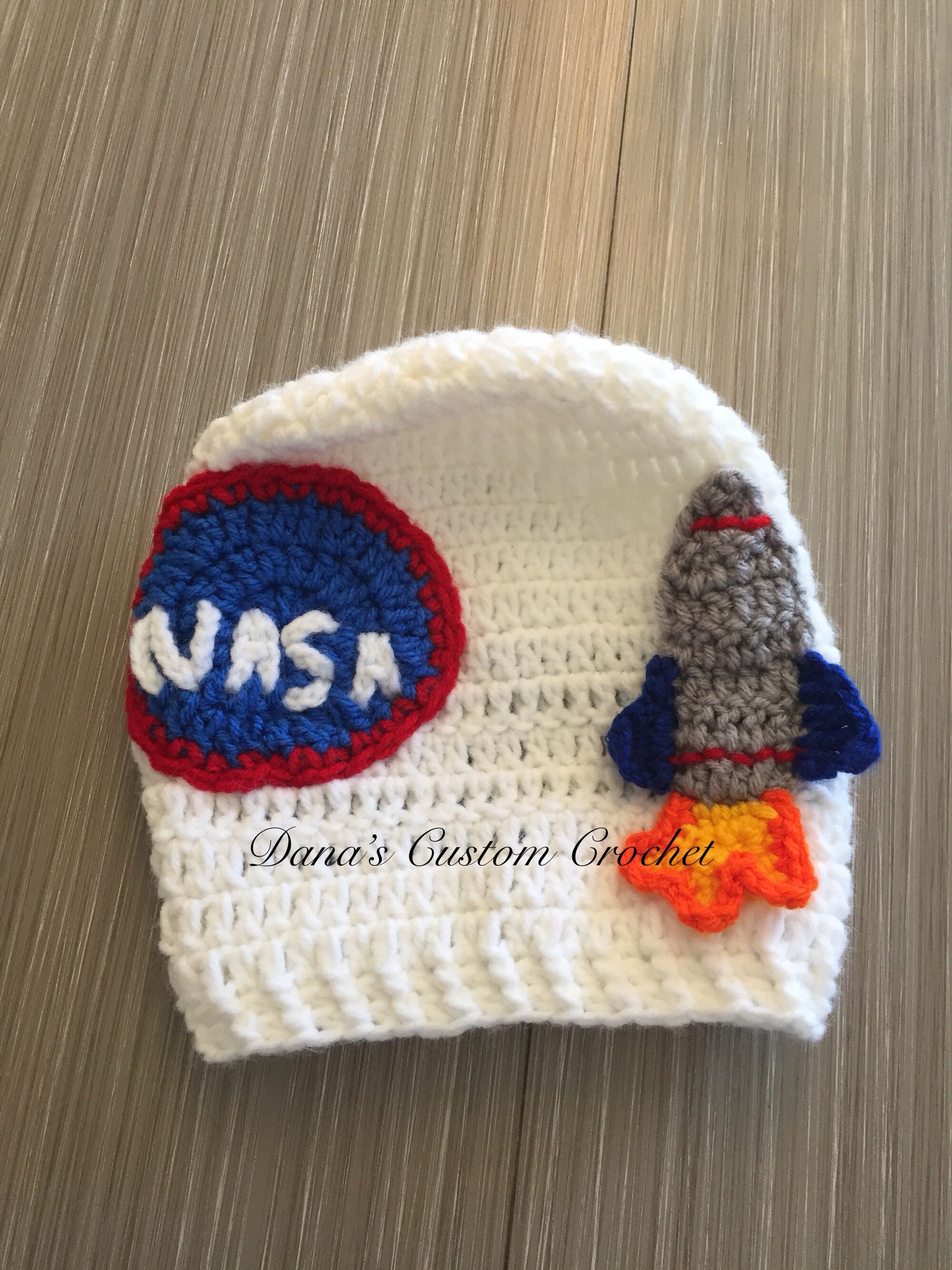 Astronaut Nasa Inspired Crochet Hat Photography Prop | Etsy