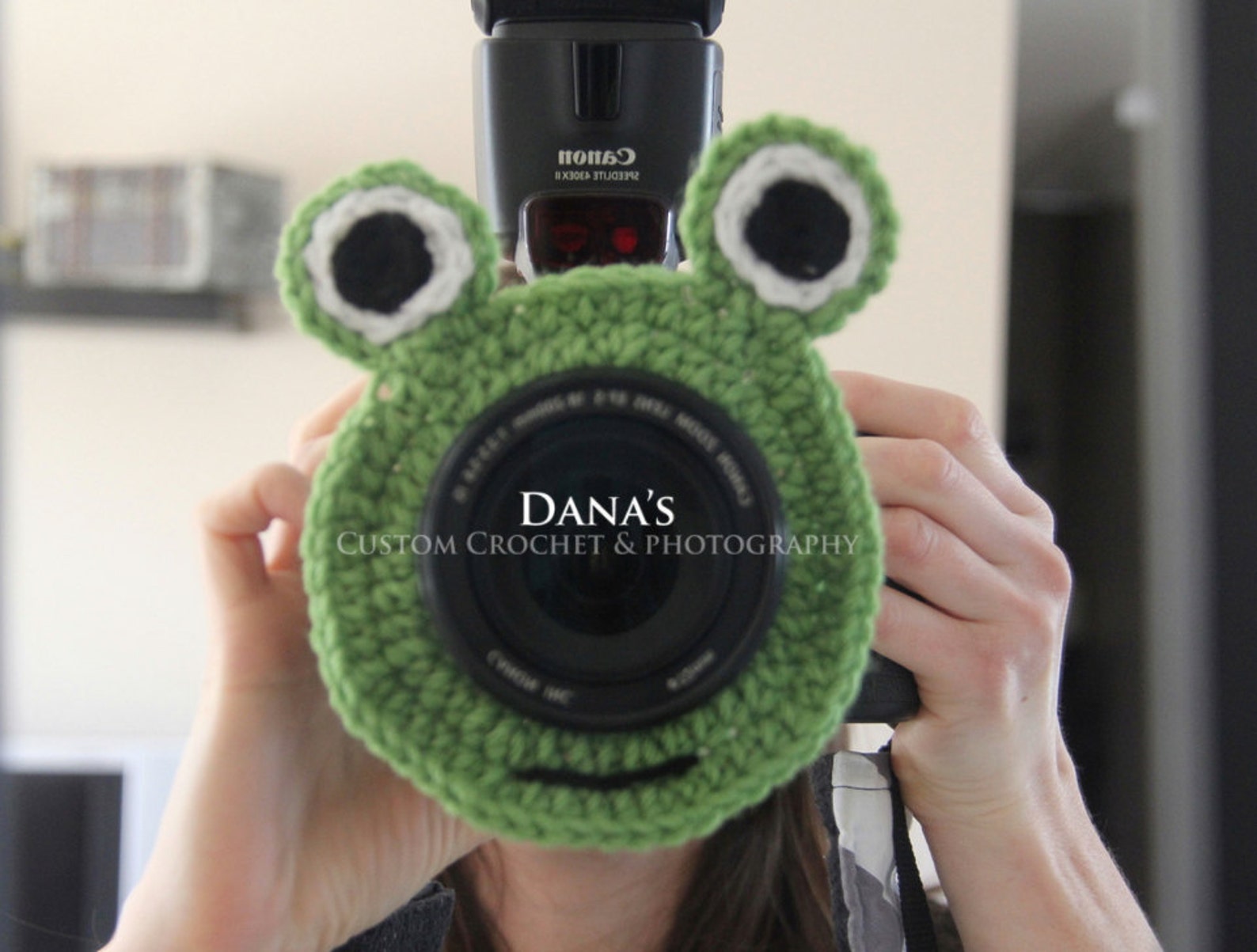 Froggy Camera Lens Buddy - Crochet - Handmade - Photography Prop - Kids ...